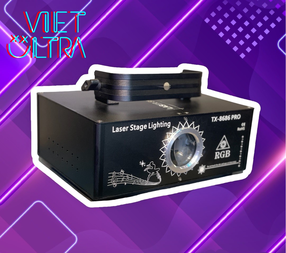 Đèn Laser TX 8686 Pro - Siêu Phẩm Laser Bay Phòng - VIET ULTRA